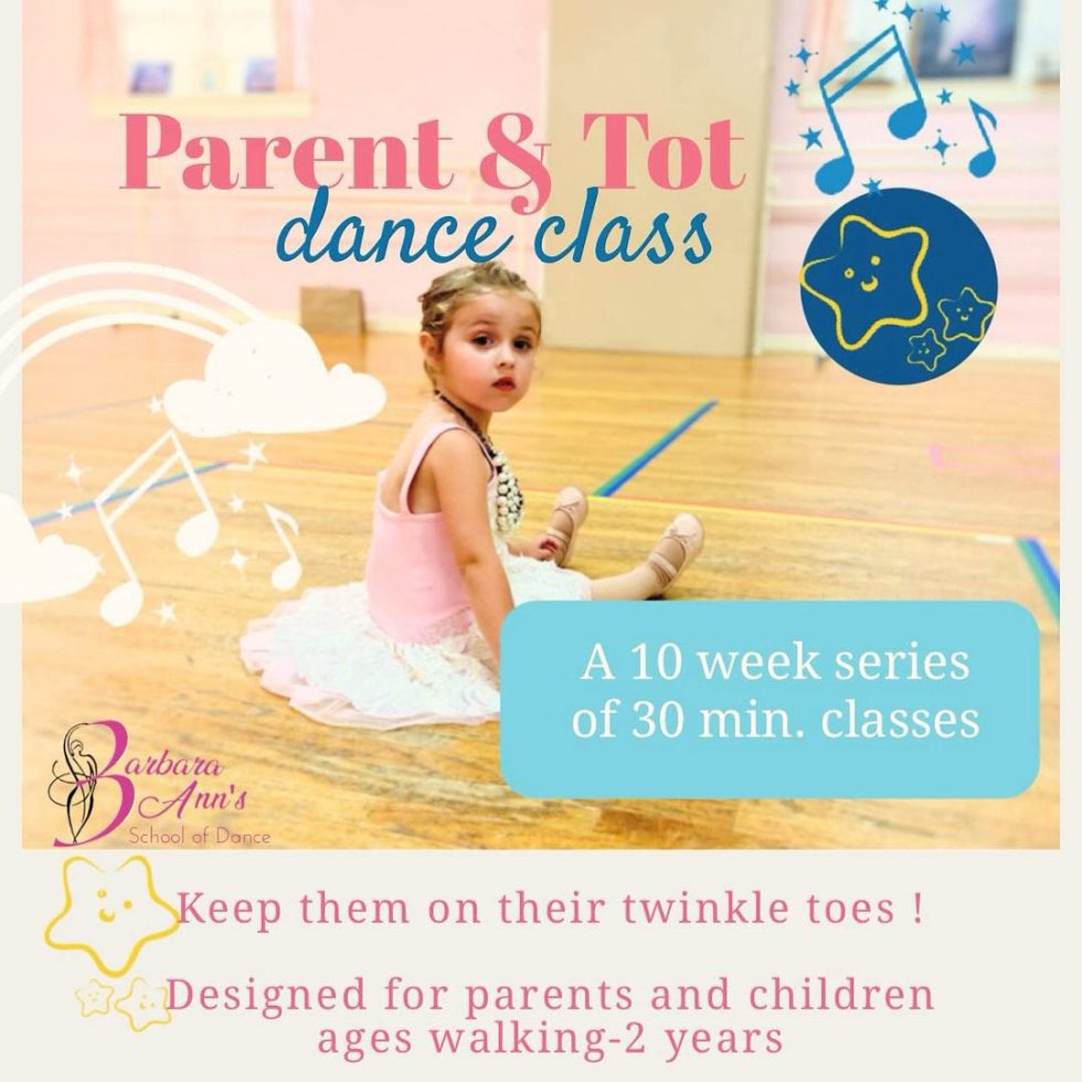 NEW! Parent and Tot Dance Class | Barbara Ann School of Dance